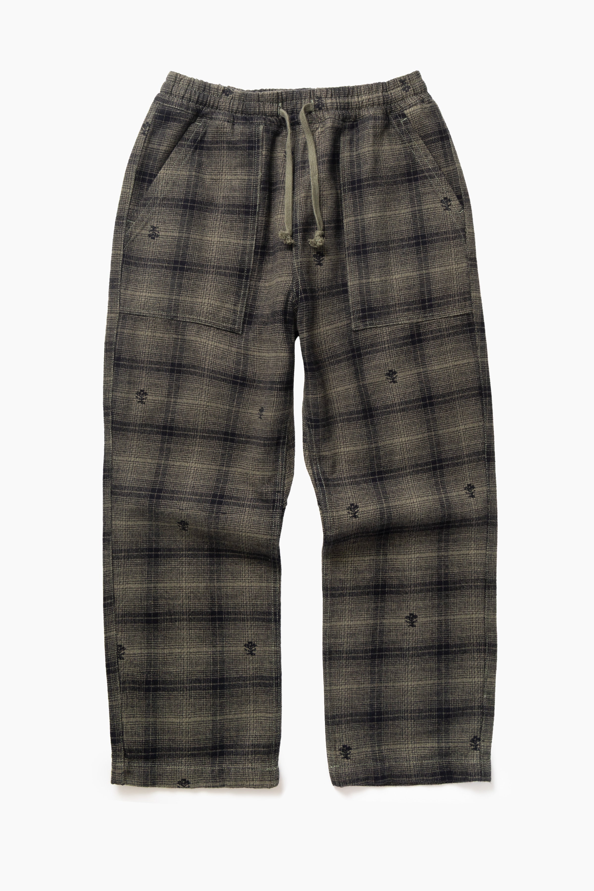 Service Works - Thistle Plaid Chef Pants - Olive – Blacksmith Store
