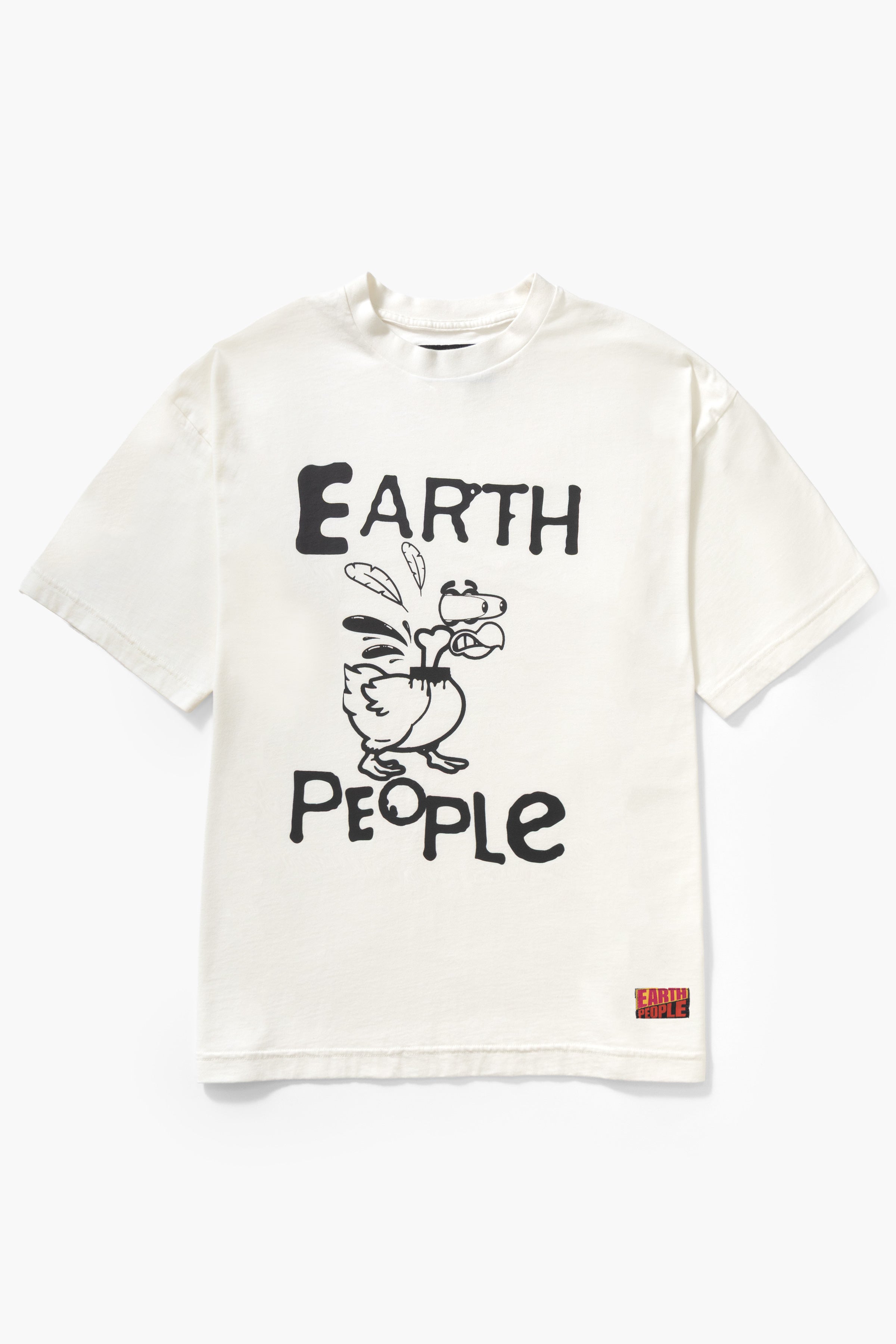 Earth People - Headless Chicken Tee - Off White – Blacksmith Store