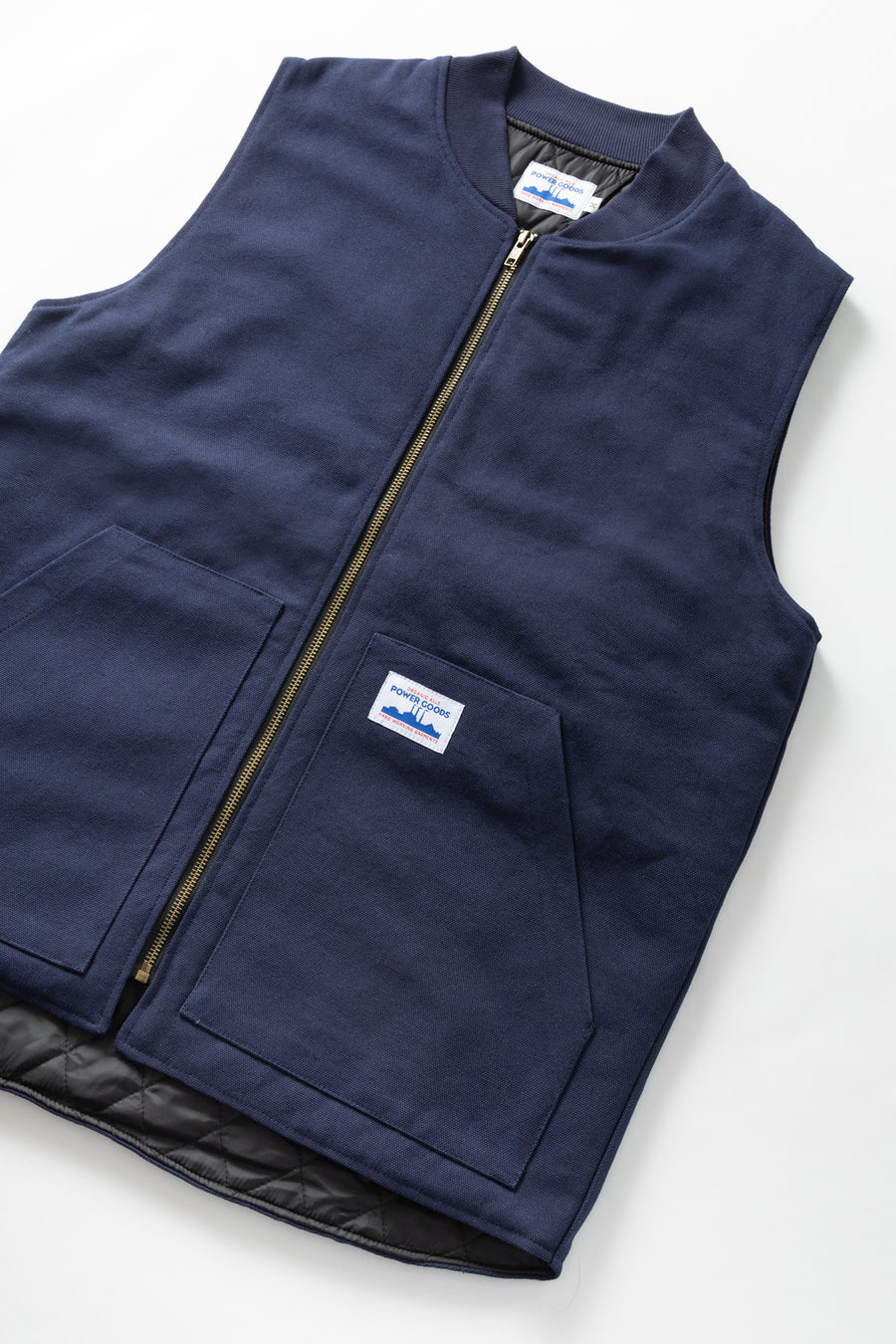 Power Goods - Canvas Work Vest - Navy Blue – Blacksmith Store
