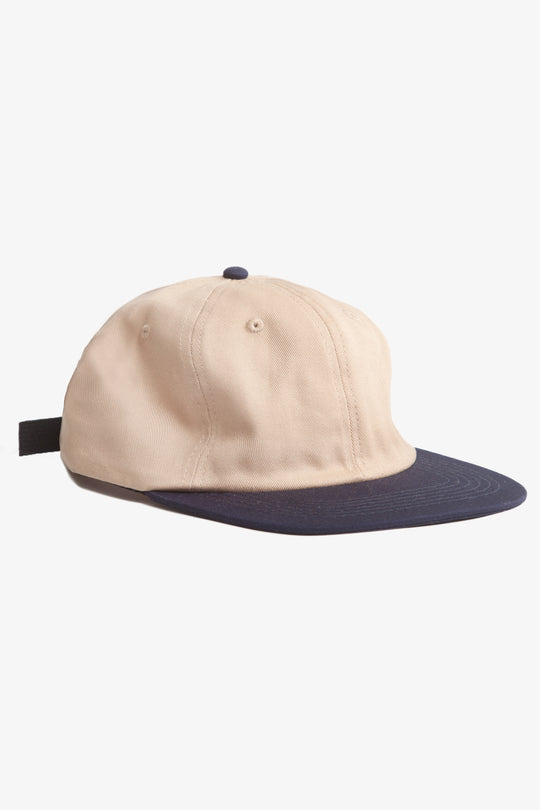 Power Goods - Perfect 6 Panel Cap - Tan/Navy – Blacksmith Store