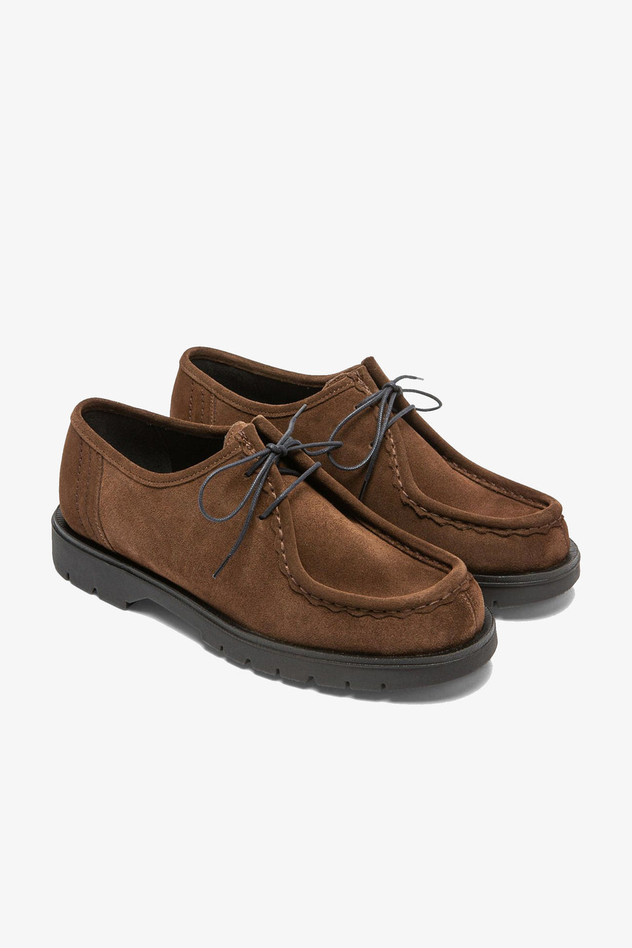Kleman - Padror Moc Toe Shoe - Chocolat Suede – Blacksmith Store